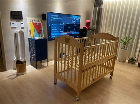중고 쁘띠라벵 아기 침대 And 이케아 기저귀 교환대 사용 후기 네이버 블로그