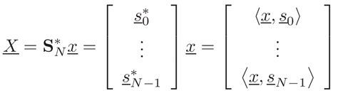 Matrix Formulation Of The Dft Matrix Formulation Of The Dft