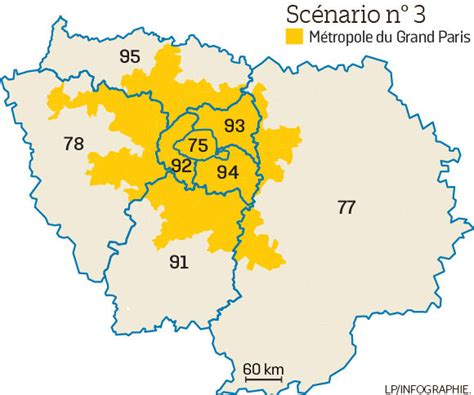 Métropole Du Grand Paris Cinq Scénarios à La Loupe Le Parisien