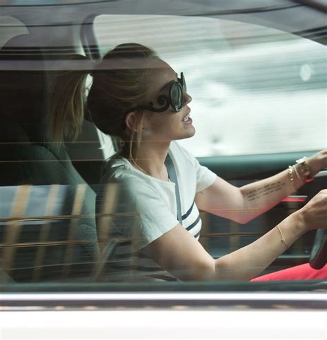 Miley Cyrus Driving Miley Cyrus Miley Cyrus