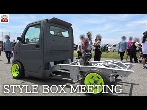 ⑤ Sbm Japanese Custom Box Car Meeting Osaka Japan Toyota Hiace