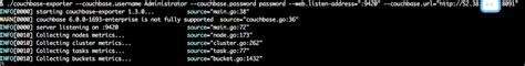couchbase monitoring integration with prometheus and grafana