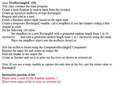 Solved RectangleZ Total You Can Find A Sample Output Chegg