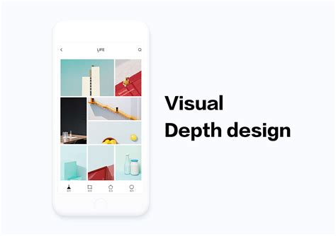 App Page Displays The Visual Segmentation Of Rendering On Behance
