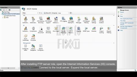 FTP Server Installation And Configuration In Windows Server R YouTube