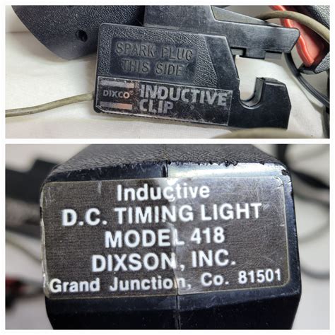 Dixco Inductive Timing Light Collectors Weekly