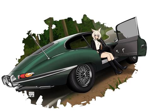 Sorithespooky Yshtola Rhul Final Fantasy Final Fantasy Xiv Jaguar Car Absurdres