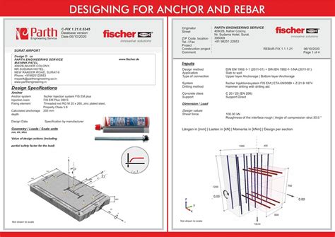 Anchor Rebar Designing Service At 1000 Service In Surat ID 23749925362