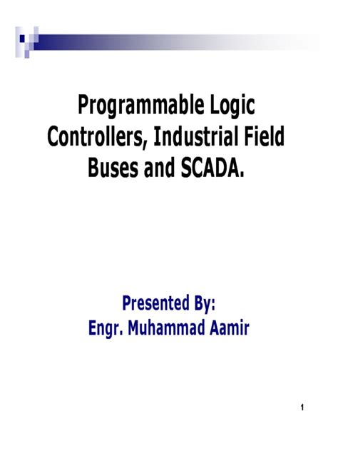 Industrial Buses Pdf Programmable Logic Controller Scada