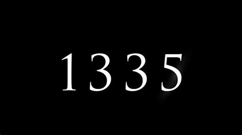 "1335" - YouTube