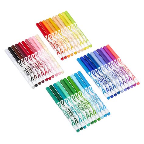 Cra Z Art Finetip Washable Marker Classroom Packs 4 Packs