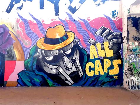 Mf Doom Graffiti Tribute On Behance