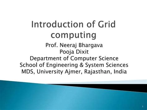 Grid Computing Ppt