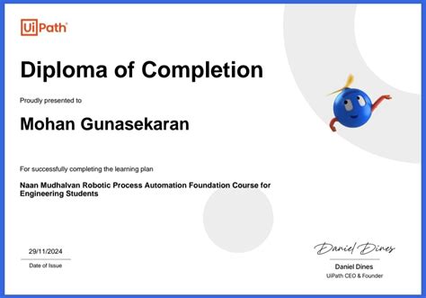 Mohan G On Linkedin Roboticprocessautomation Uipath Automation