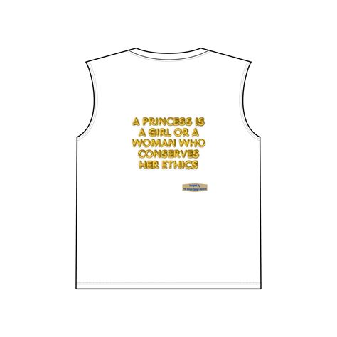 Jersey Muscle Tank A Princess Is A Girl Or A Woman Who Conserves Her