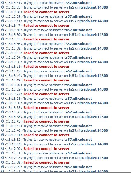 Random Disconnects Teamspeak 3 Client Teamspeak