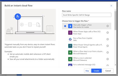 Power Automate Excel Write Value To A Specific Cell Or Range