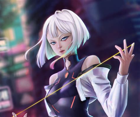 Lucy From Cyberpunk Edgerunners Fan Art Wallpaper Hd Tv Series 4k