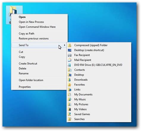 Stupid Geek Tricks Secret Items On The Windows 7 Send To Menu