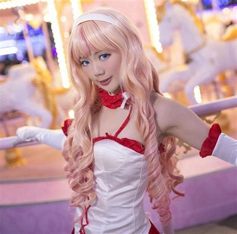 Sheryl Name Long Wavy Light Blonde Pink Dream Ombre Cosplay Etsy
