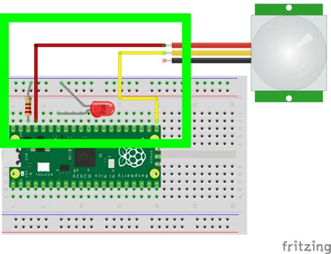 How To Use A Motion Sensor With Raspberry Pi Pico Tom S Hardware