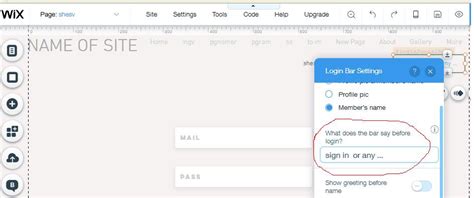 Customize Wix Signuplogin Lightbox Corvid By Wix