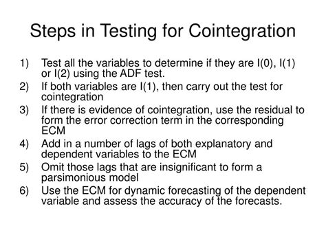 Ppt Cointegration And Error Correction Models Powerpoint Presentation
