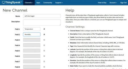Iot Data Logger Using Arduino And Esp Wifi Module