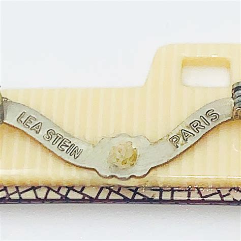 On Hold Lea Stein Brooch Vintage Rolls Royce Car Brooch Signed