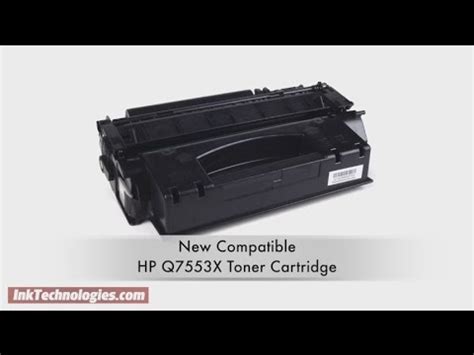 Remanufactured HP Q7553X Toner Cartridge Instructional Video - YouTube