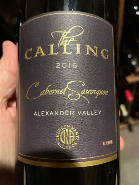 2016 The Calling Cabernet Sauvignon Usa California Sonoma County