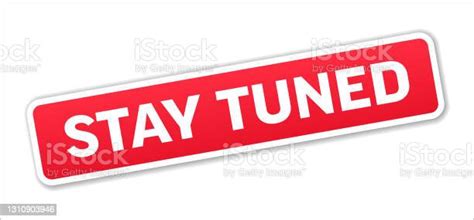 계속 지켜봐 주시기 바랍니다 스탬프 배너 라벨 버튼 템플릿 벡터 스톡 일러스트레이션 고무에 대한 스톡 벡터 아트 및 기타 이미지 Istock