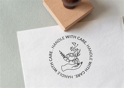 Fragile Packaging Stamp About You Stationery