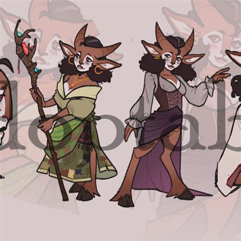 Faun Auction Ych Commishes