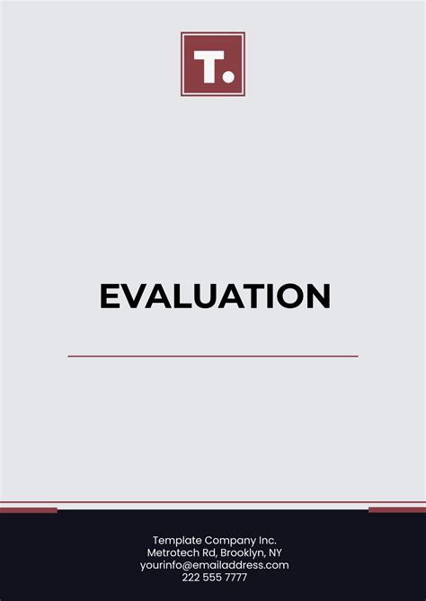 Free Quotation Evaluation Template To Edit Online