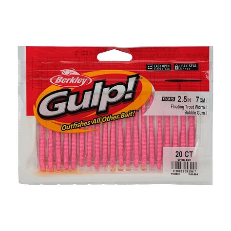 Berkley Gulp 2 1 2 In Floating Trout Worms 20 Pack Academy