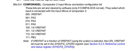 Stm32l011 Issue W Ll Comparator Driver Stmicroelectronics Community
