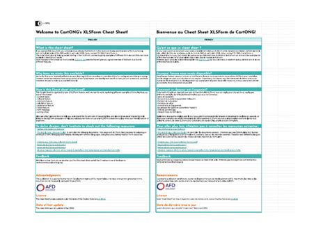 Overview Xlsform Pdf