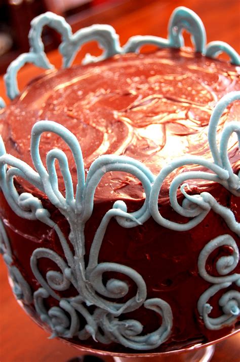 Promiseme2 And A Lot About Food 14 Layer Cake With Chocolate Ganache And Hand Piped Candy