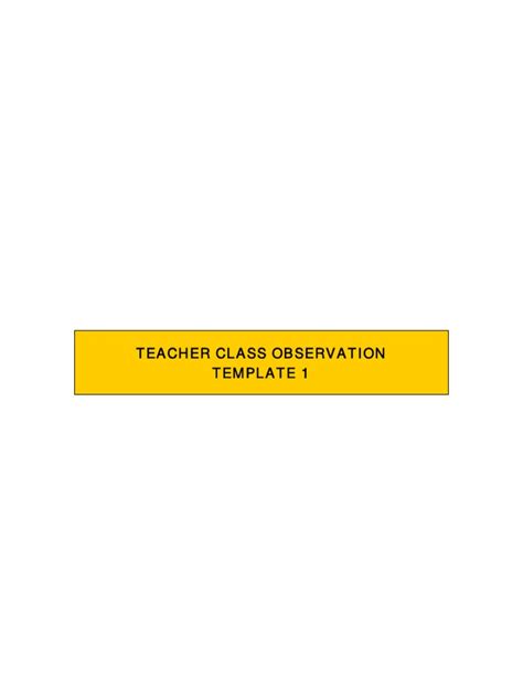 Pdf Teacher Class Observation Dokumentips Pdf Teacher Class Observation Dokumentips