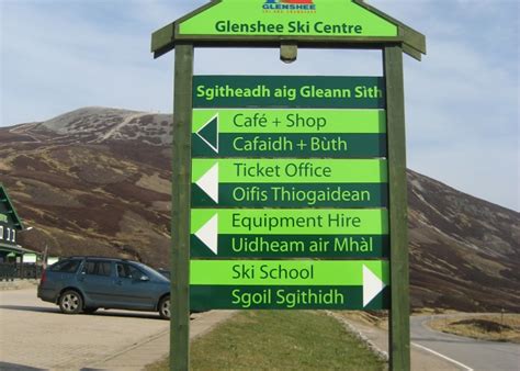 Summer Chairlift At Glenshee Ski Centre