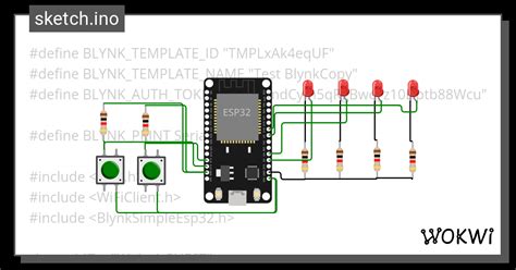 Testblynkiiot Wokwi Esp32 Stm32 Arduino Simulator