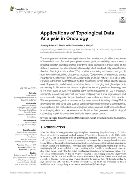 application of topological data analysis in breast cancer detection