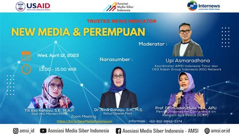 Trusted News Indicator Dan Penghapusan Diskriminasi Gender