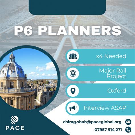 Pace Global On Linkedin Hiring Projectcontrols P6 Riskmanagement