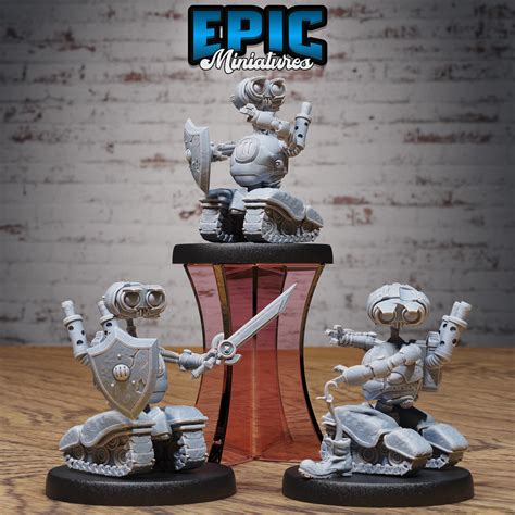 Archivo 3d Trash Burner Automaton Set ‧ Dnd Miniature ‧ Tabletop
