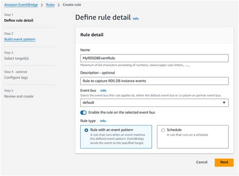 Guided Lab Creating An Amazon Eventbridge Rds Db Instance Event Rule Tutorials Dojo