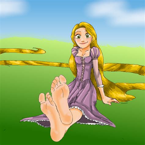 Rapunzel Feet Soles By Amyroseater On Deviantart