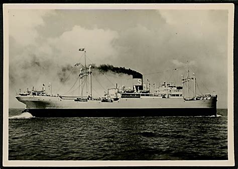 Marie Skou M S Rederiet Ove Skou Reklamekort U No Danmark