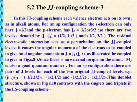 Ppt 5 The Ls Coupling Scheme 1 Powerpoint Presentation Free Download